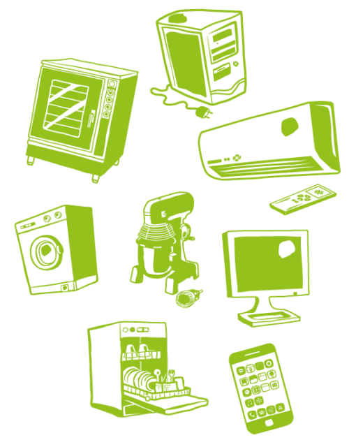 Fini les déchets électriques et électroniques (DEEE)